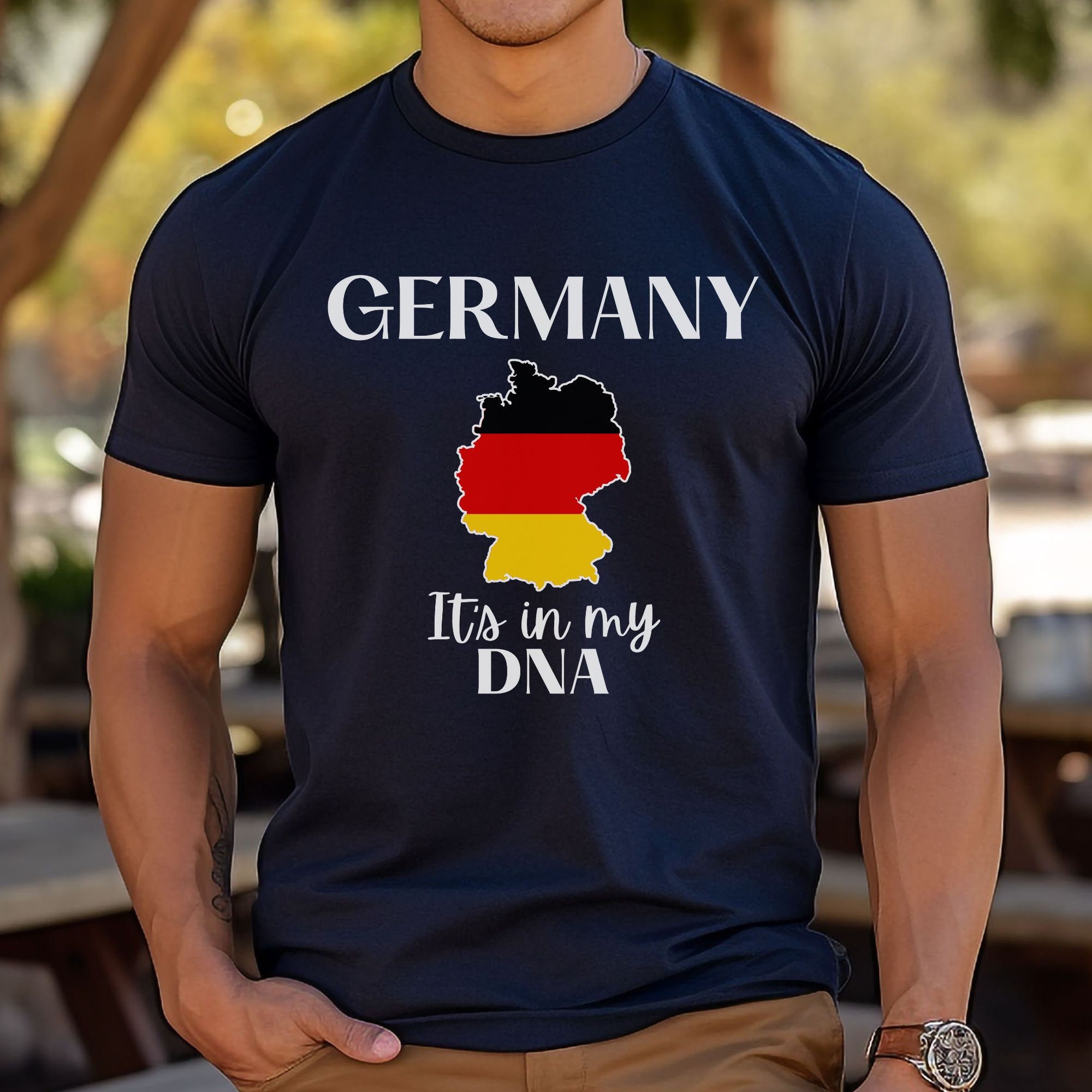 Germany Flag Shirt, Deutschland Map Tee, European Gift, Germany DNA T ...
