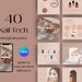 40 Nail Tech Instagram Post Template, Nail Salon Social Media ...