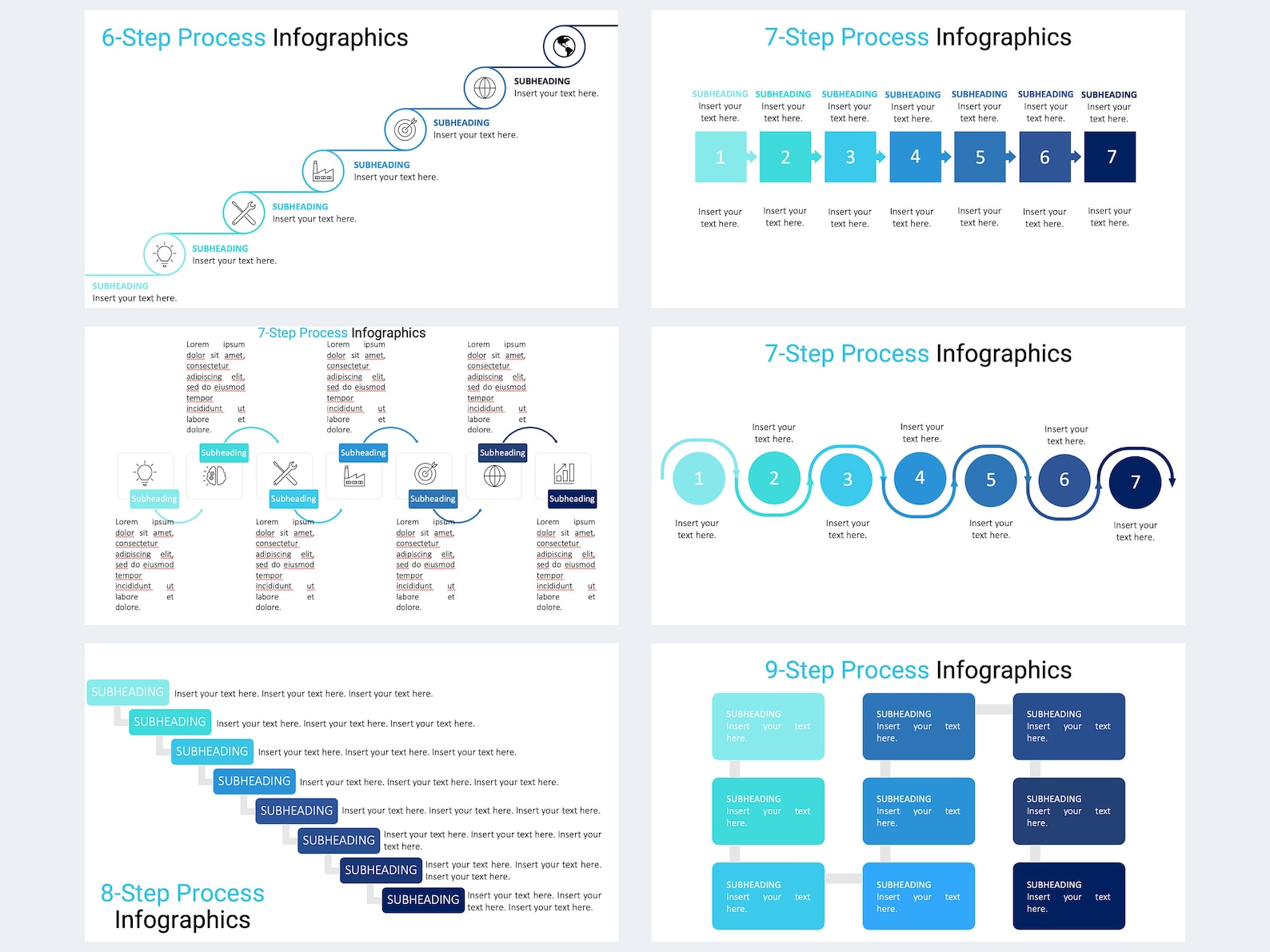 Process Infographic Powerpoint Template, Process Diagram Presentation ...