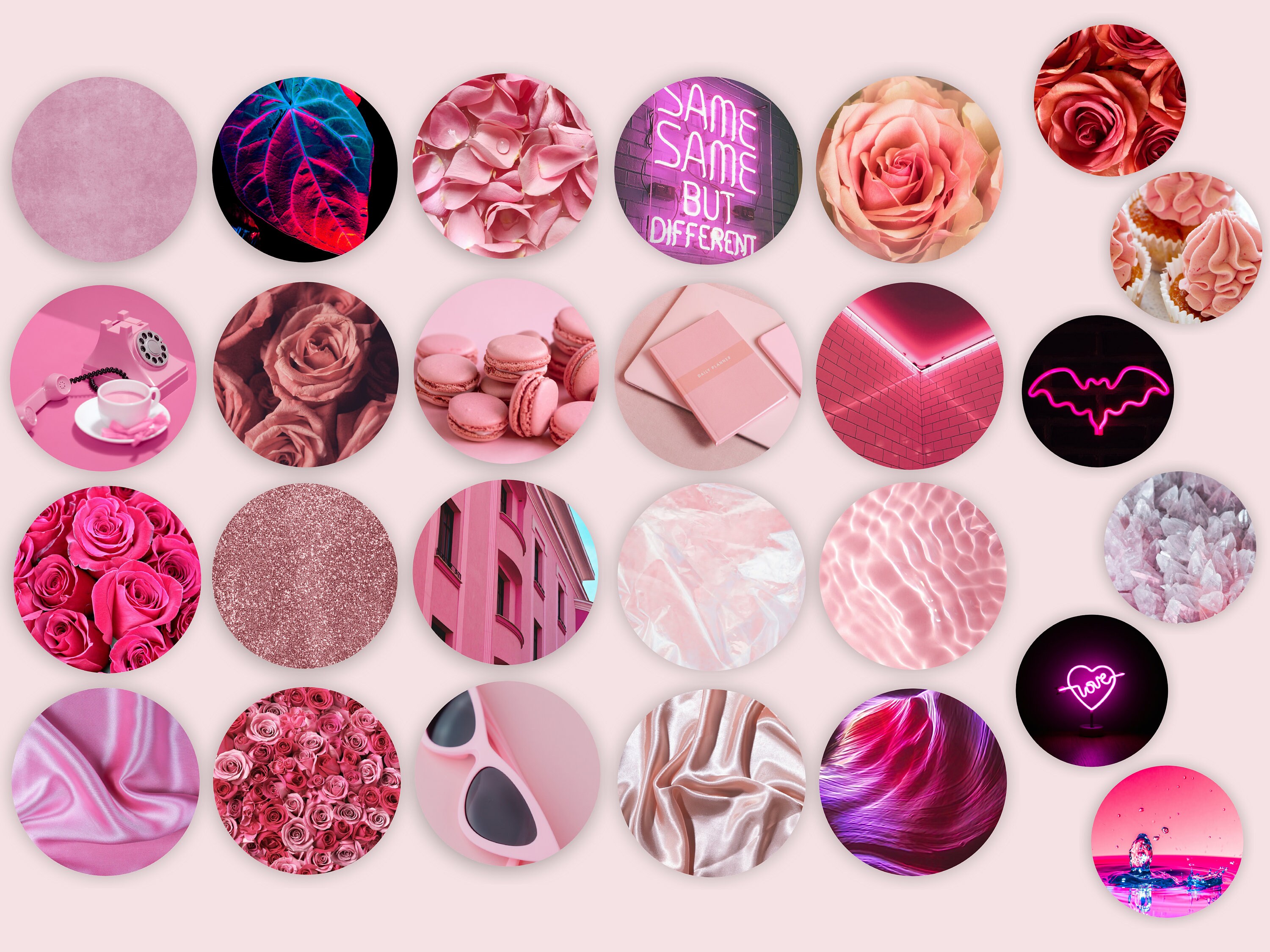 73 Pink Instagram Story Highlight Covers, Pink Instagram Highlights ...