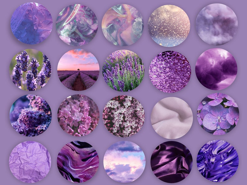 132 Purple Instagram Story Highlight Covers, Purple Instagram ...