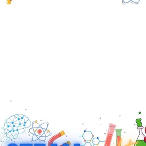 School Themed Overlay, STEAM Night, Science Themed, Science, Editable ...