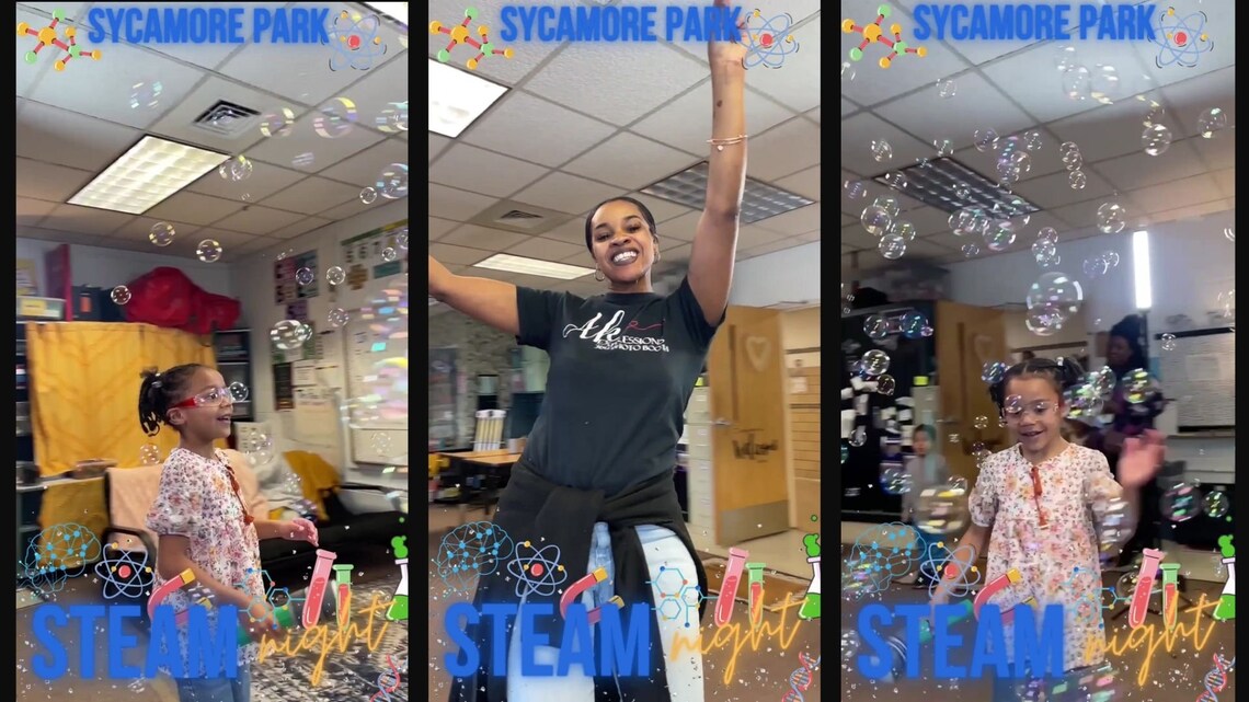 School Themed Overlay, STEAM Night, Science Themed, Science, Editable ...