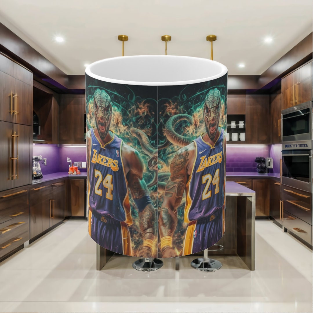 Ceramic Mug (kobe Bryant/black Mamba Edition) - Basketball Cup - Kobe ...