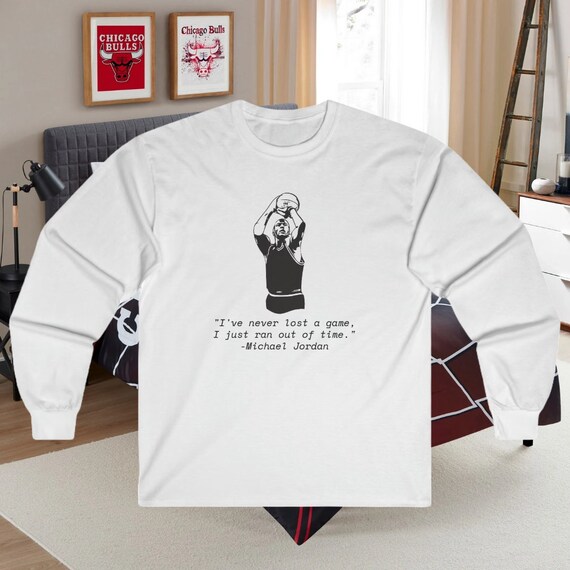 Camiseta De Manga Larga De Michael Jordan