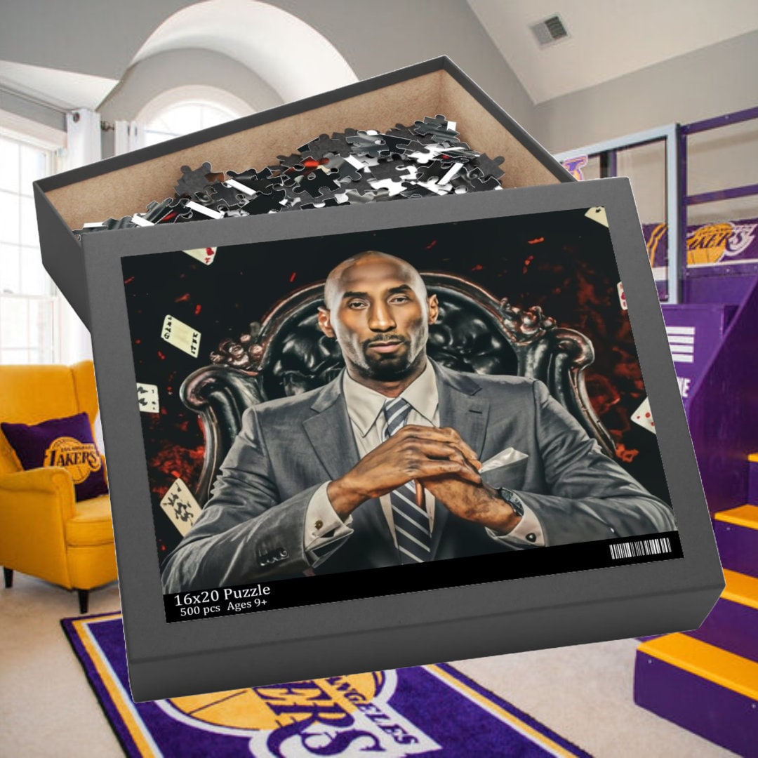 Puzzle Pieces Game - Kobe Bryant Wearing a Suit - Basketball/nba Puzzle ...