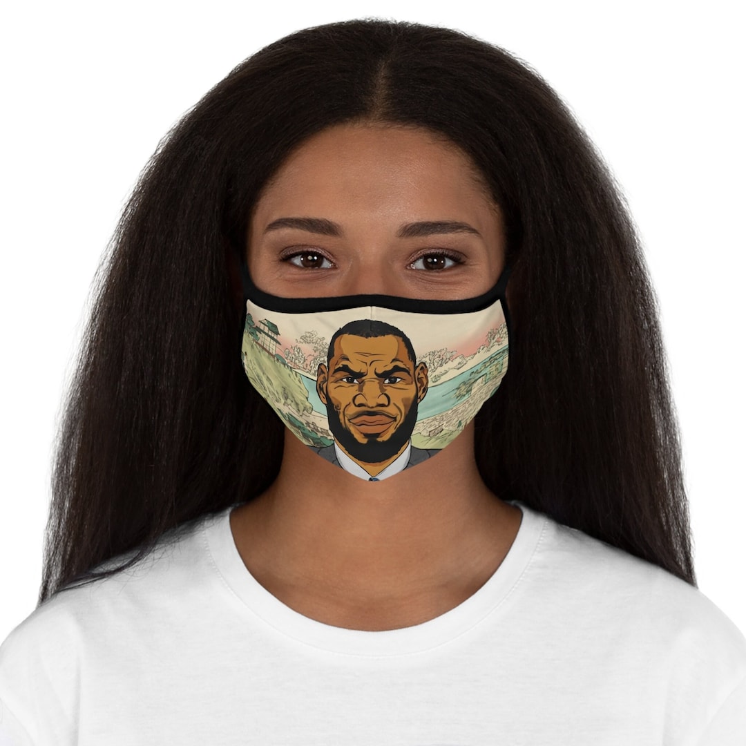Fitted Polyester Face Mask - Lebron James Asian Style Face Mask/face ...