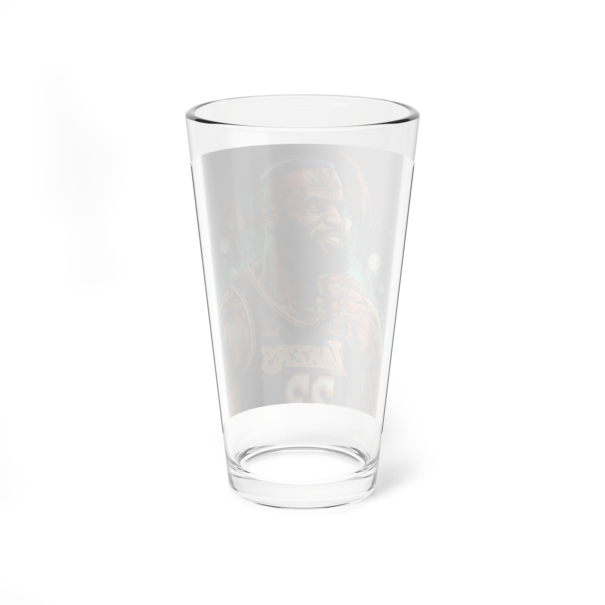 Mixing Glass Lebron James Drinking Beer Image King James Glass Cup Gift ...