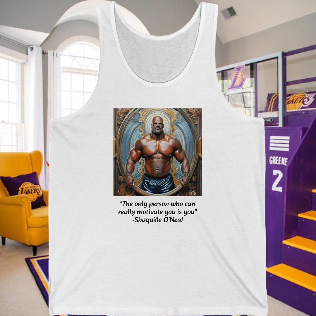 Unisex Tank Top Shaquille O'neal Image and Quote - Shaquille O'neal ...