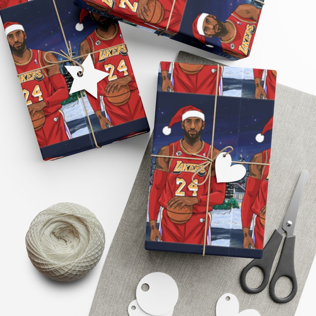 Gift Wrap Papers - Christmas Edition Kobe Bryant Gift Wrapping Papers ...