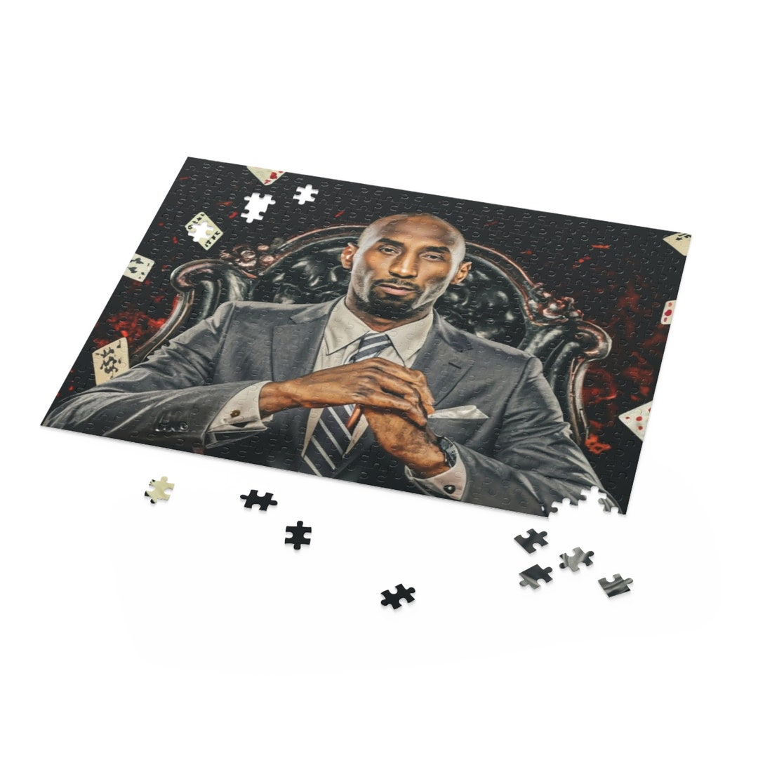 Puzzle Pieces Game Kobe Bryant Wearing a Suit - Etsy