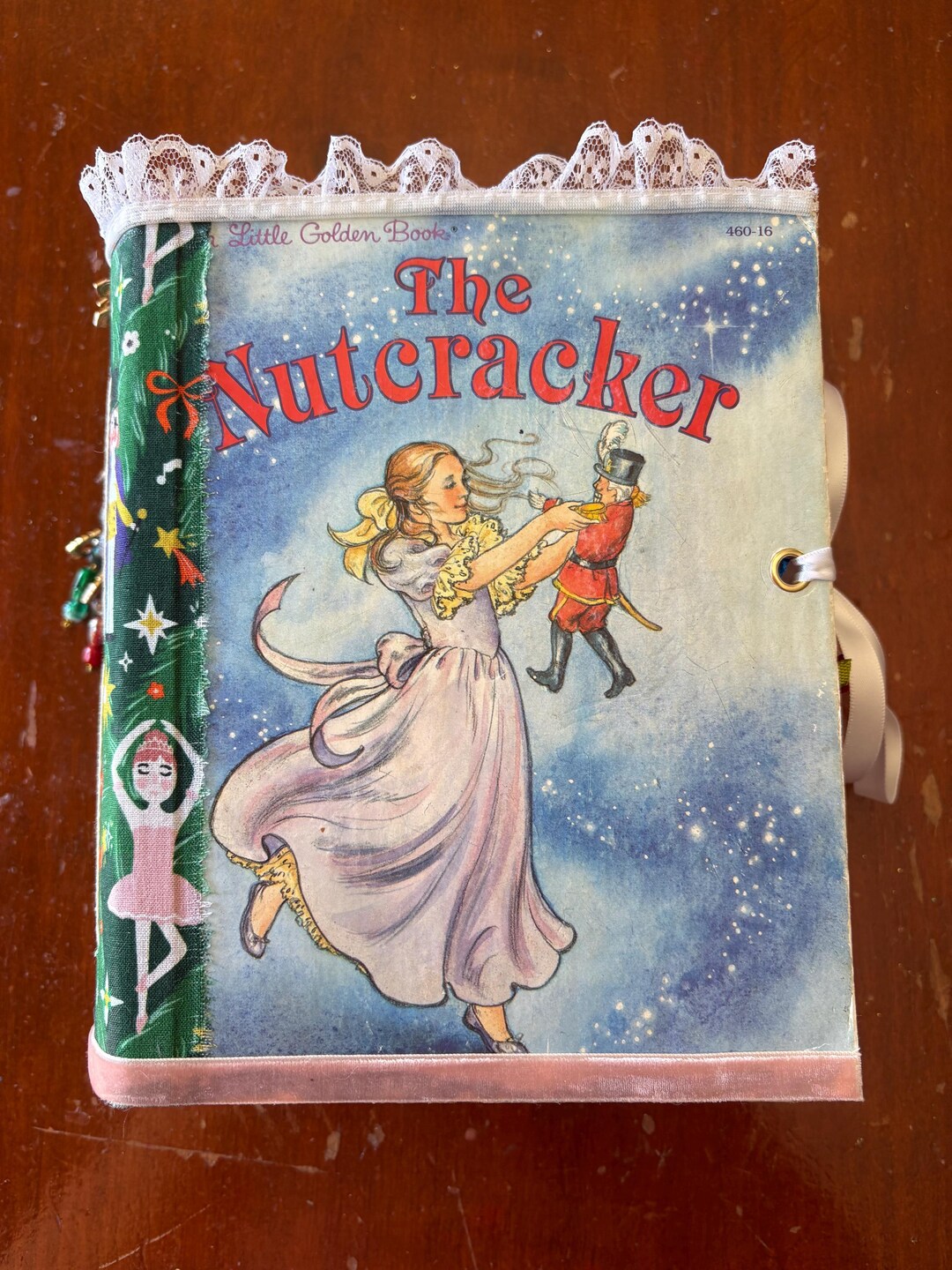 The Nutcracker Upcycled Little Golden Book Junk Journal - Etsy