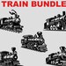Train Svg Bundle, Locomotive Svg, Train Shirt Design, Transportation ...