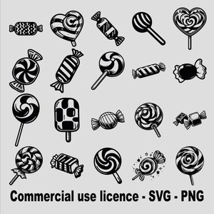 Candy Bundle Svg, Candies Svg, Cute Candies Shirt Design Png, Sweet ...