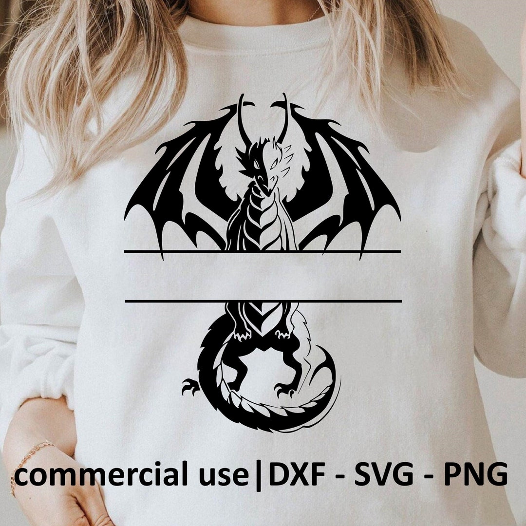 Custom Your Text Dragon Svg, Dragon Png, Dragon Svg for Shirt, Dragon ...