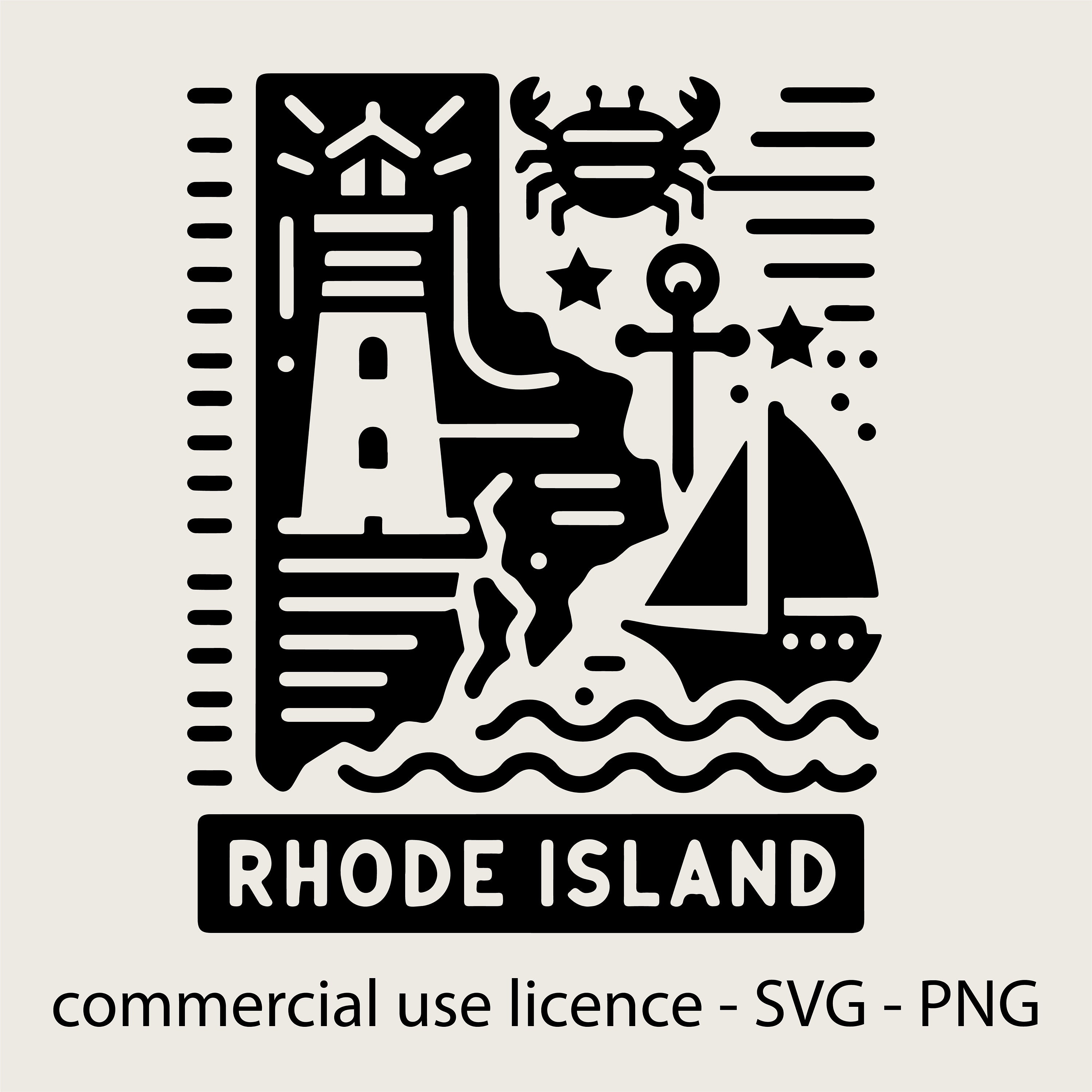 Rhode Island Svg, State Svg, Rhode Island Shirt Design, State Png ...