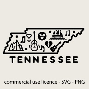 Tennessee Svg, State Svg, Tennessee Outline, Tennessee Shirt Design ...