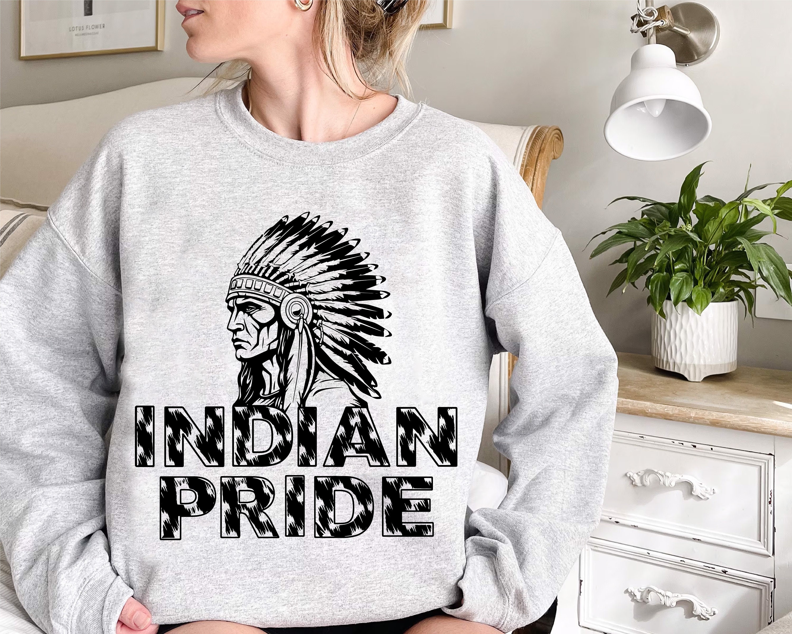 Indian Pride Svg for Shirt, Indians Svg, Indian Sillhouette Svg, Indian ...