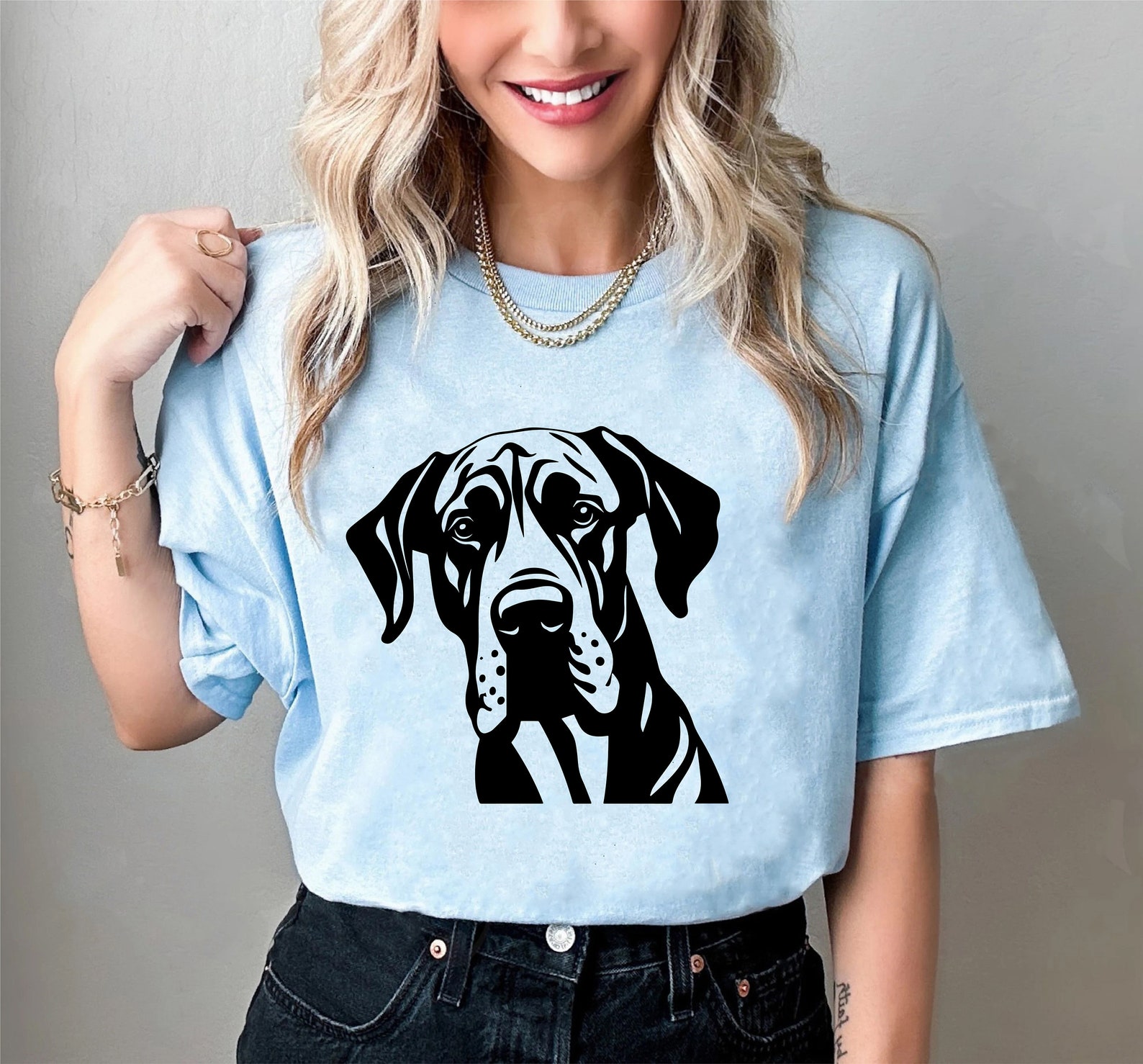 Great Dane Svg Bundle, Cool Great Dane Png, Great Dane Dog Clipart ...
