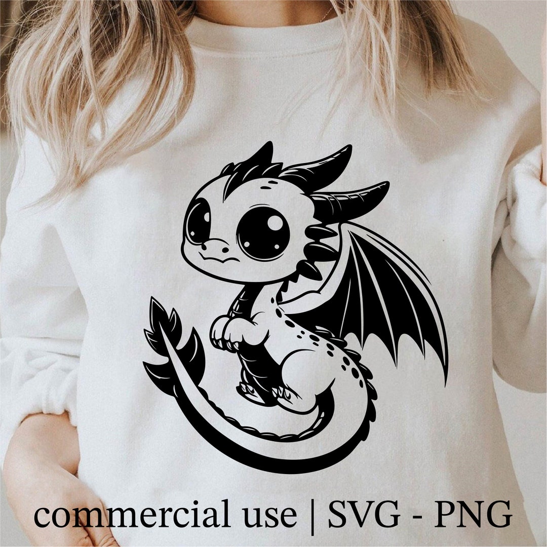 Cute Baby Dragon Svg, Cute Dragon Png, Baby Dragon Lover Svg, Baby ...