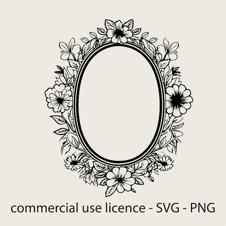 63 Unique Oval Frame Svg Bundle, Decorative Oval Frame Svg, Cricut Oval ...