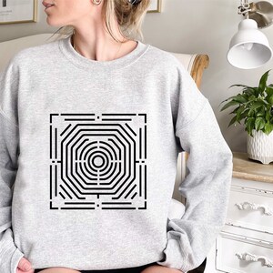 32 Labyrinth Bundle Svg, Labyrinth Monogram Svg Bundle, Circle ...