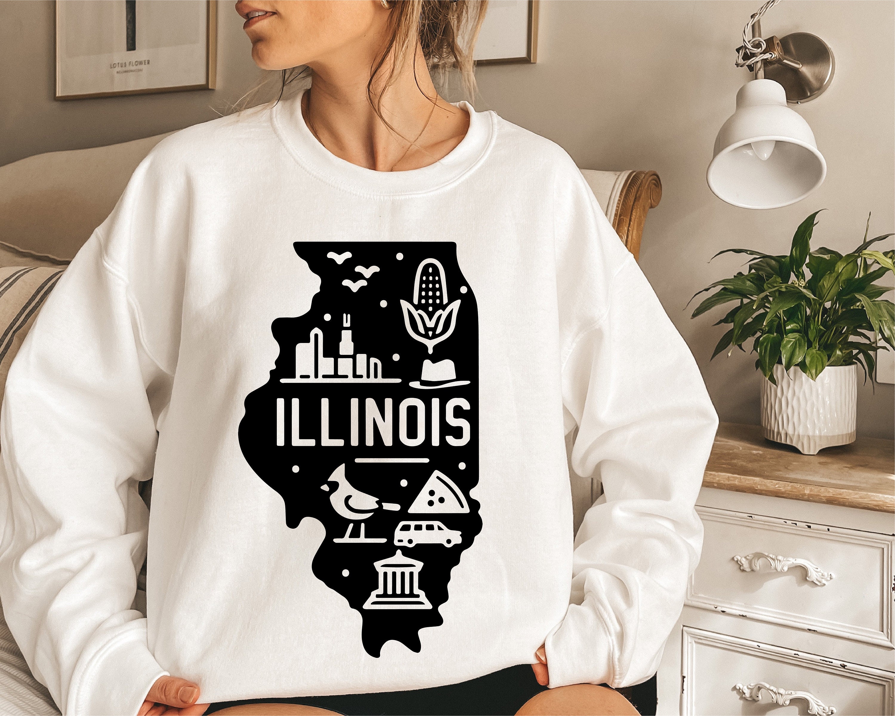 Illinois Svg, State Svg, State Png, Illinois Outline, Illinois Shirt ...