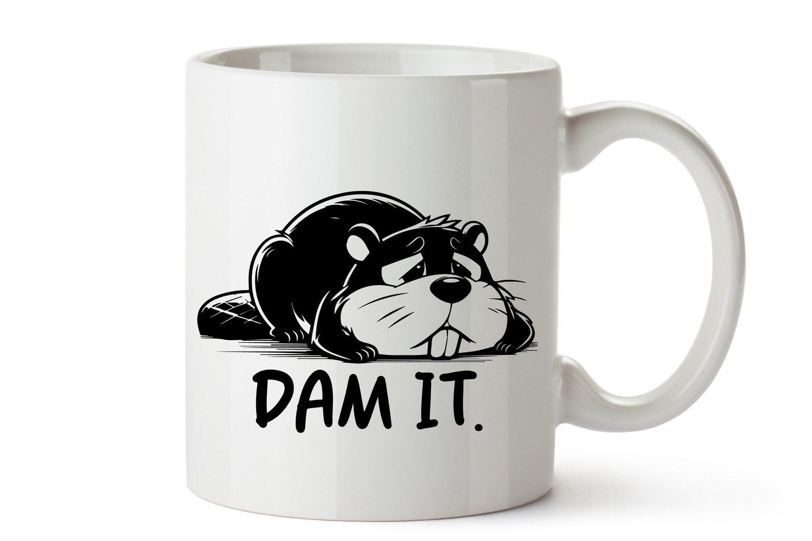 Dam It Svg, Beaver Dam It Svg, Funny Shirt Design, Cute Beaver Svg ...