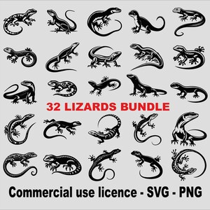 31 Lizard Svg Bundle, Reptile Svg, Gecko Shirt Design, Leopard Gecko ...