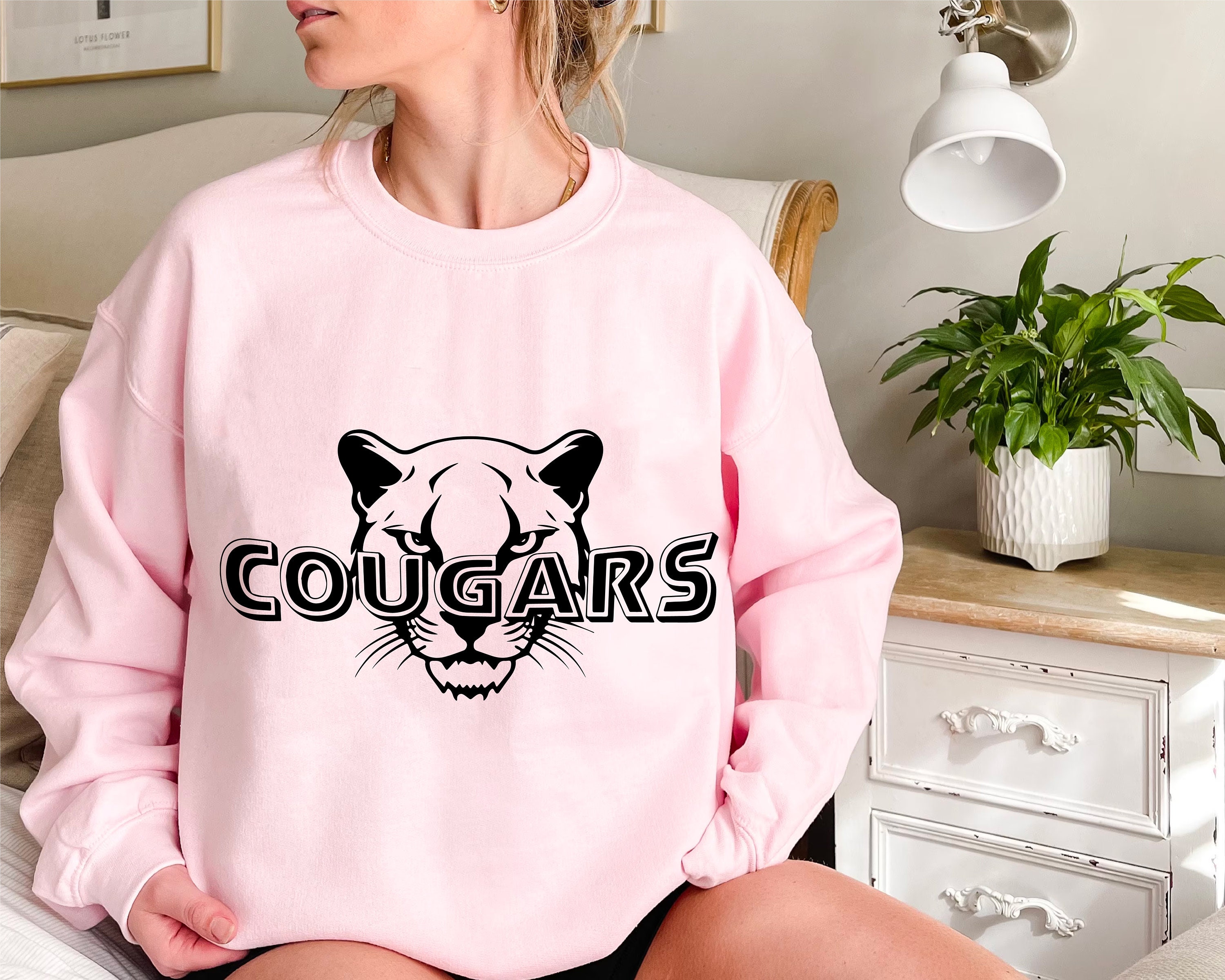 Cougars Svg Cougar Face Svg Cougar Png Cougars Clipart - Etsy