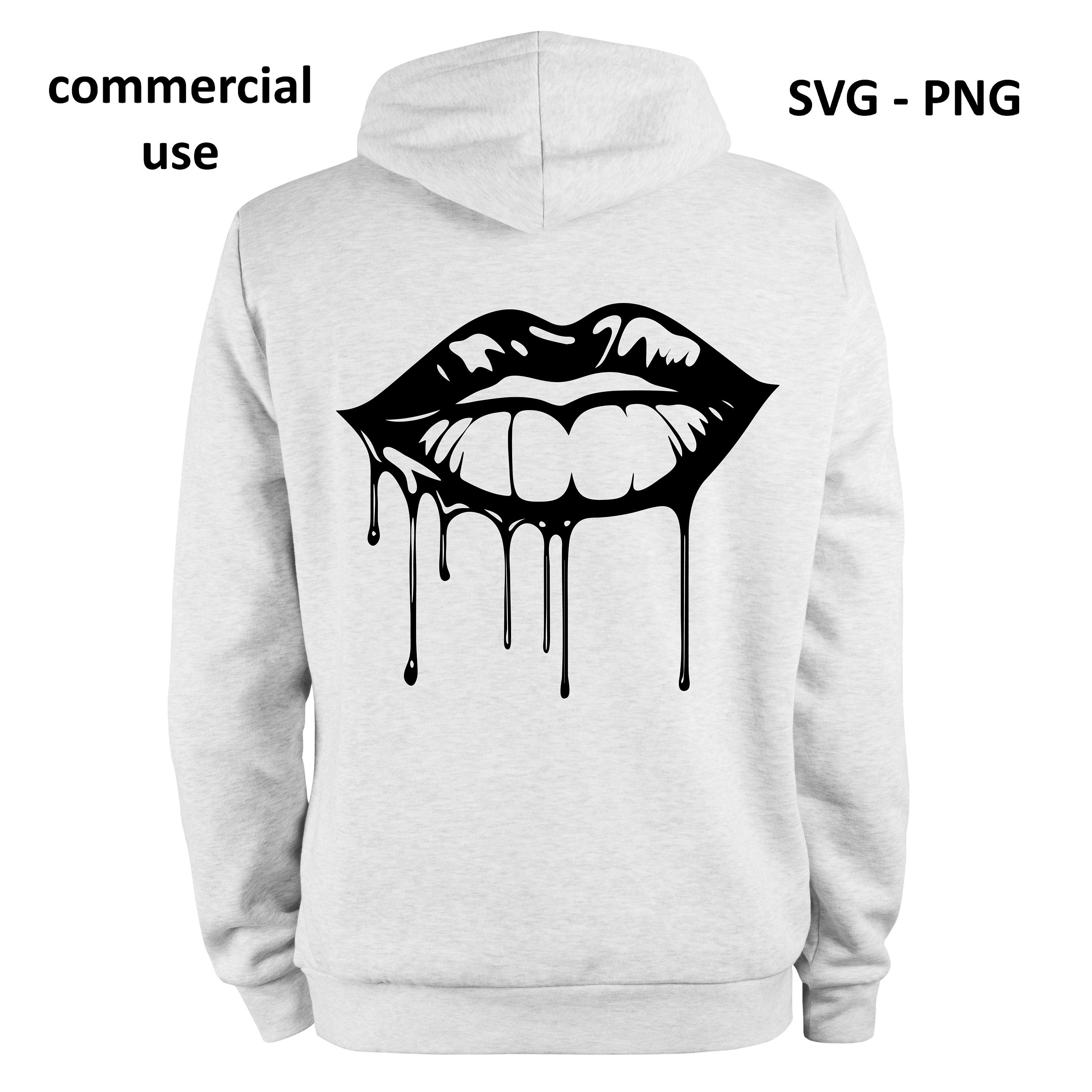 Attractive Lips Svg Dripping Lip Png Lips Cricut Kiss - Etsy Canada
