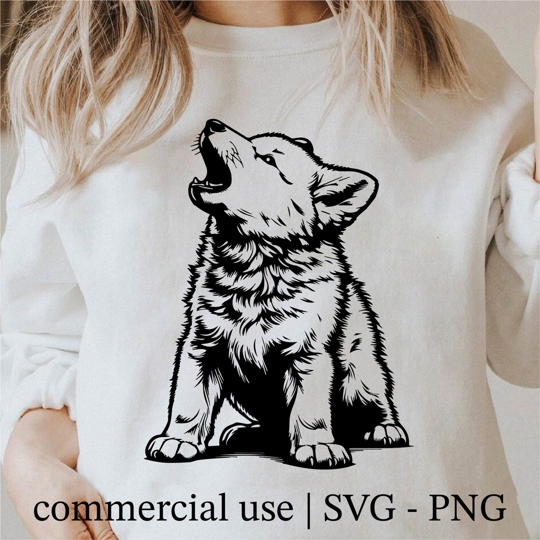 Wolf Puppy Svg, Baby Wolf Png, Cricut Wolf Png, Wolf Cub Png, Wolf Pup ...