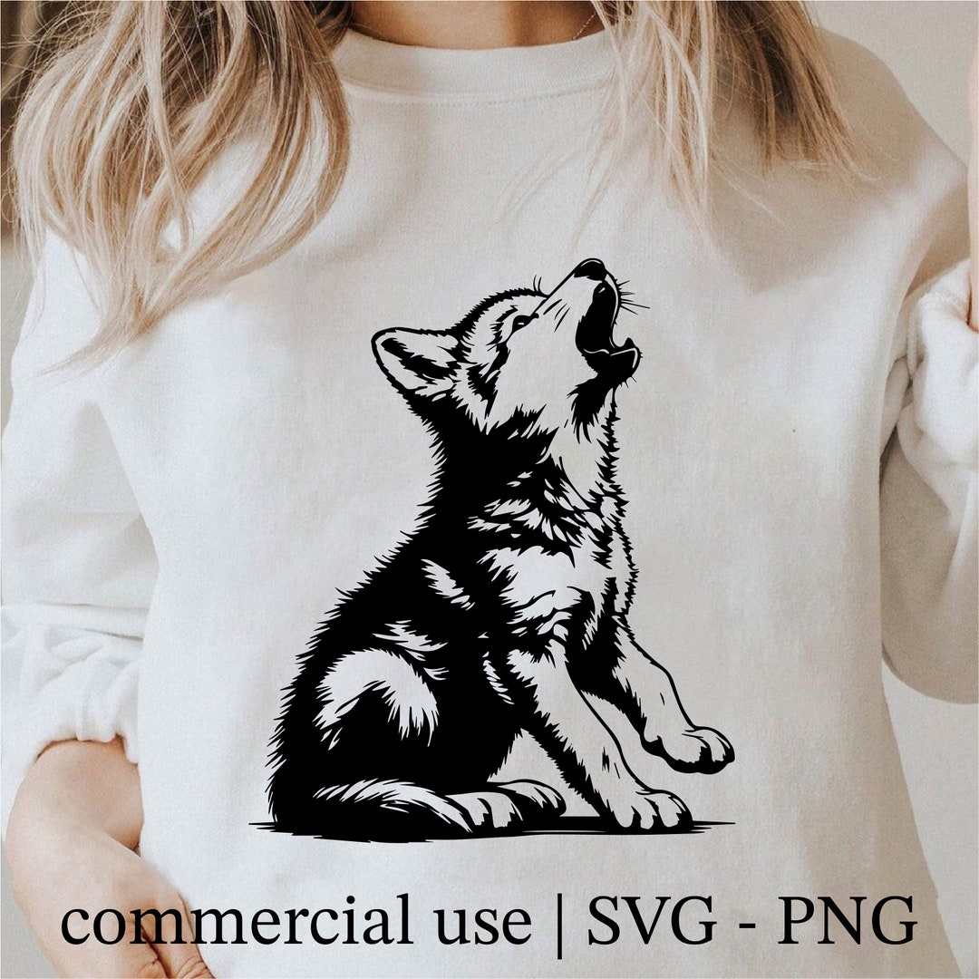 Wolf Puppy Svg, Baby Wolf Png, Cricut Wolf Png, Wolf Cub Png, Wolf Pup ...