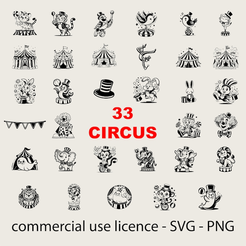 Circus Side Show - Etsy