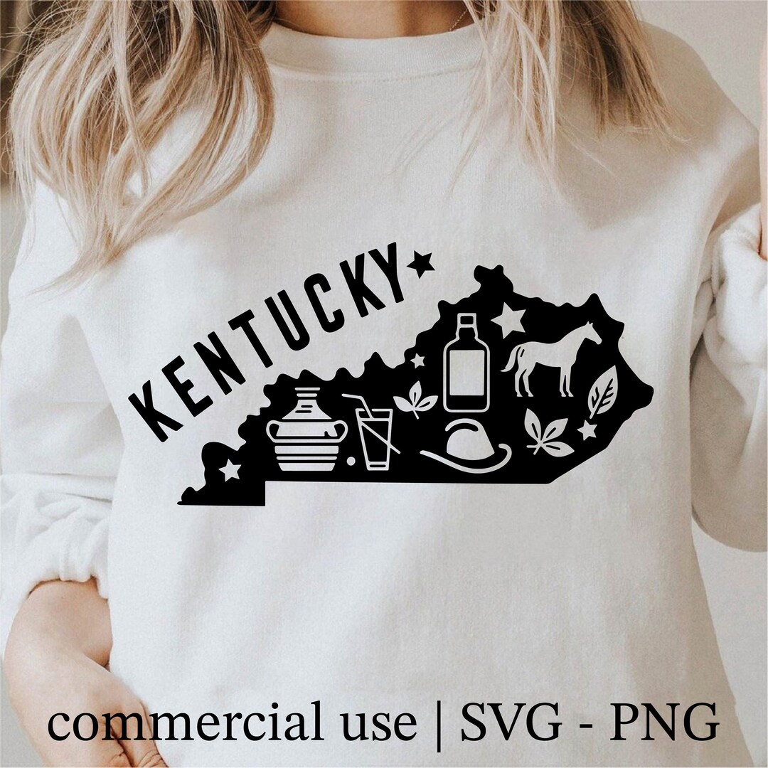 Kentucky Svg, State Svg, Kentucky Outline, Kentucky Shirt Design, State ...