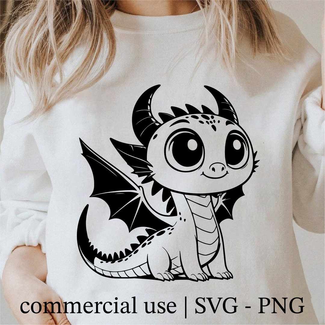 Cute Baby Dragon Svg, Cute Dragon Png, Baby Dragon Lover Svg, Baby ...