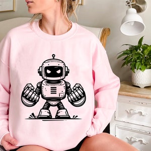 25 Designs Robot Svg Bundle, Android Robot Svg, Toy Robot Svg, Robotics ...