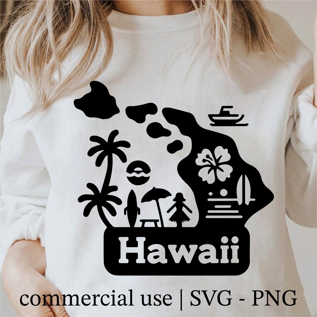 Hawaii Svg, State Svg, State Png, Hawaii Outline, Hawaii Shirt Design ...