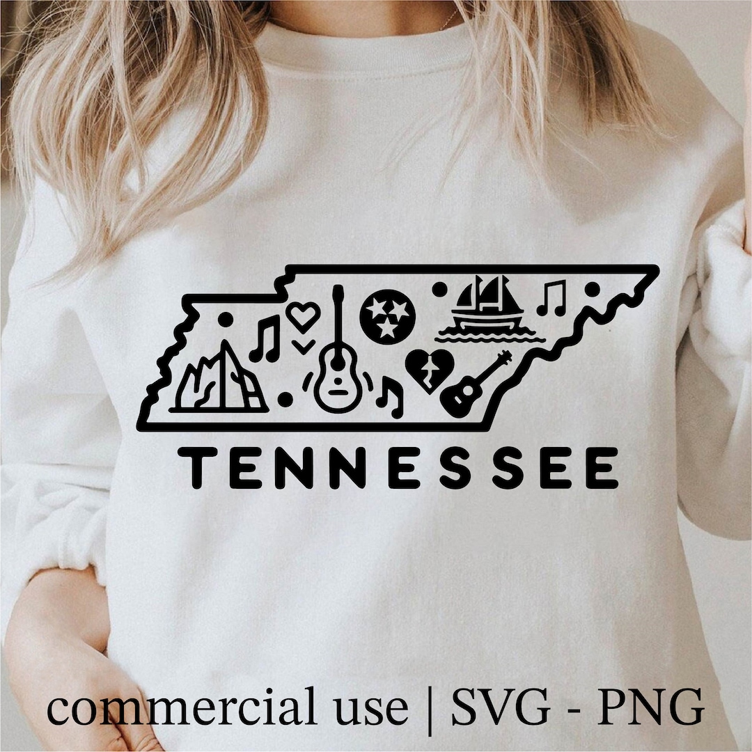 Tennessee Svg, State Svg, Tennessee Outline, Tennessee Shirt Design ...