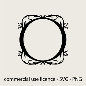 63 Unique Oval Frame Svg Bundle, Decorative Oval Frame Svg, Cricut Oval ...
