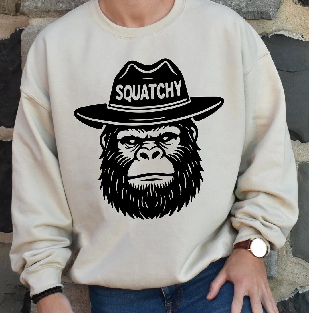 Squatchy Svg, Bigfoot Svg, Squatchy Bigfoot Outline, Funny Big Foot Png ...