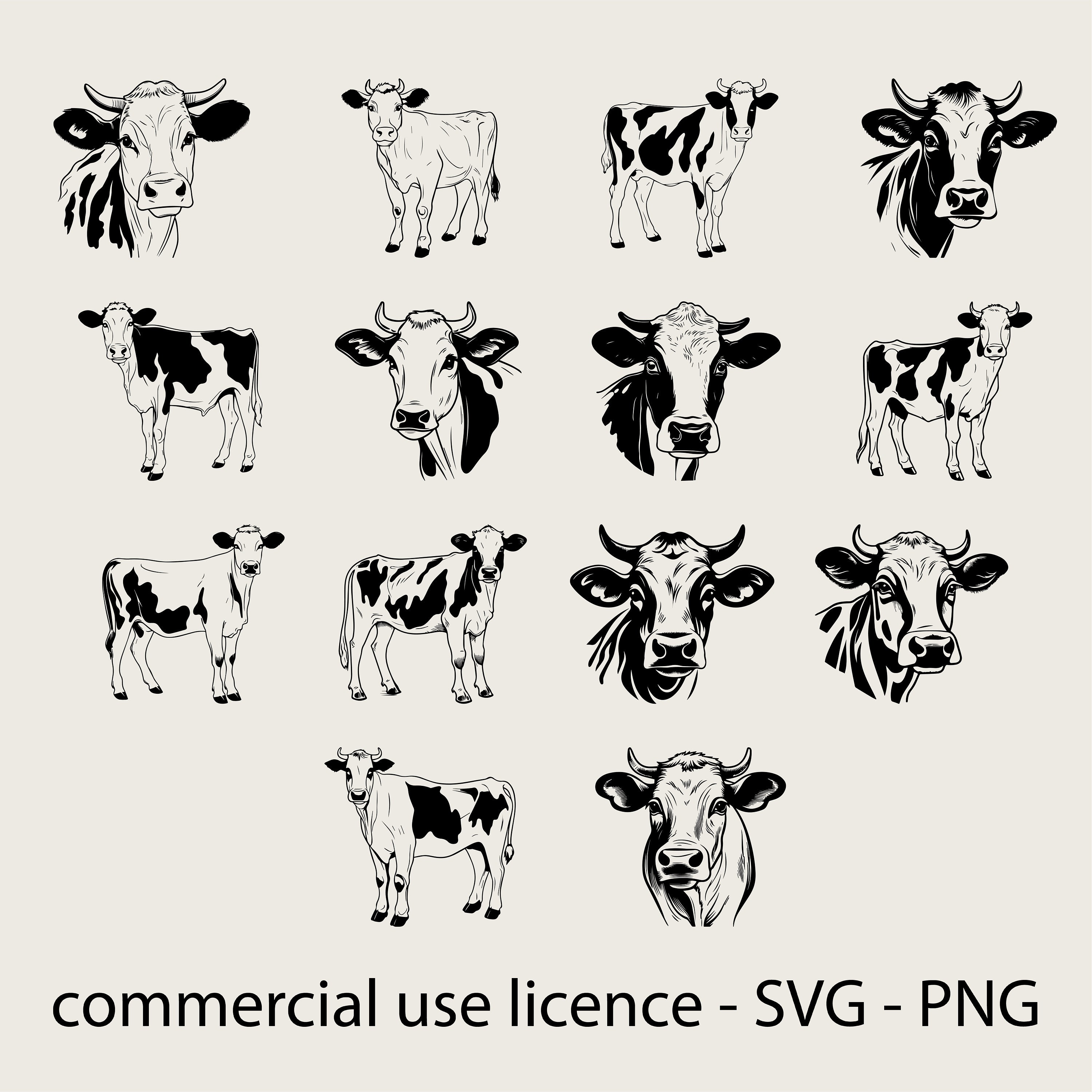 Cattle Cow Svg Bundle Cow Head Svg Bundle Cute Cow Svg Cow - Etsy Australia