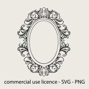 63 Unique Oval Frame Svg Bundle, Decorative Oval Frame Svg, Cricut Oval ...