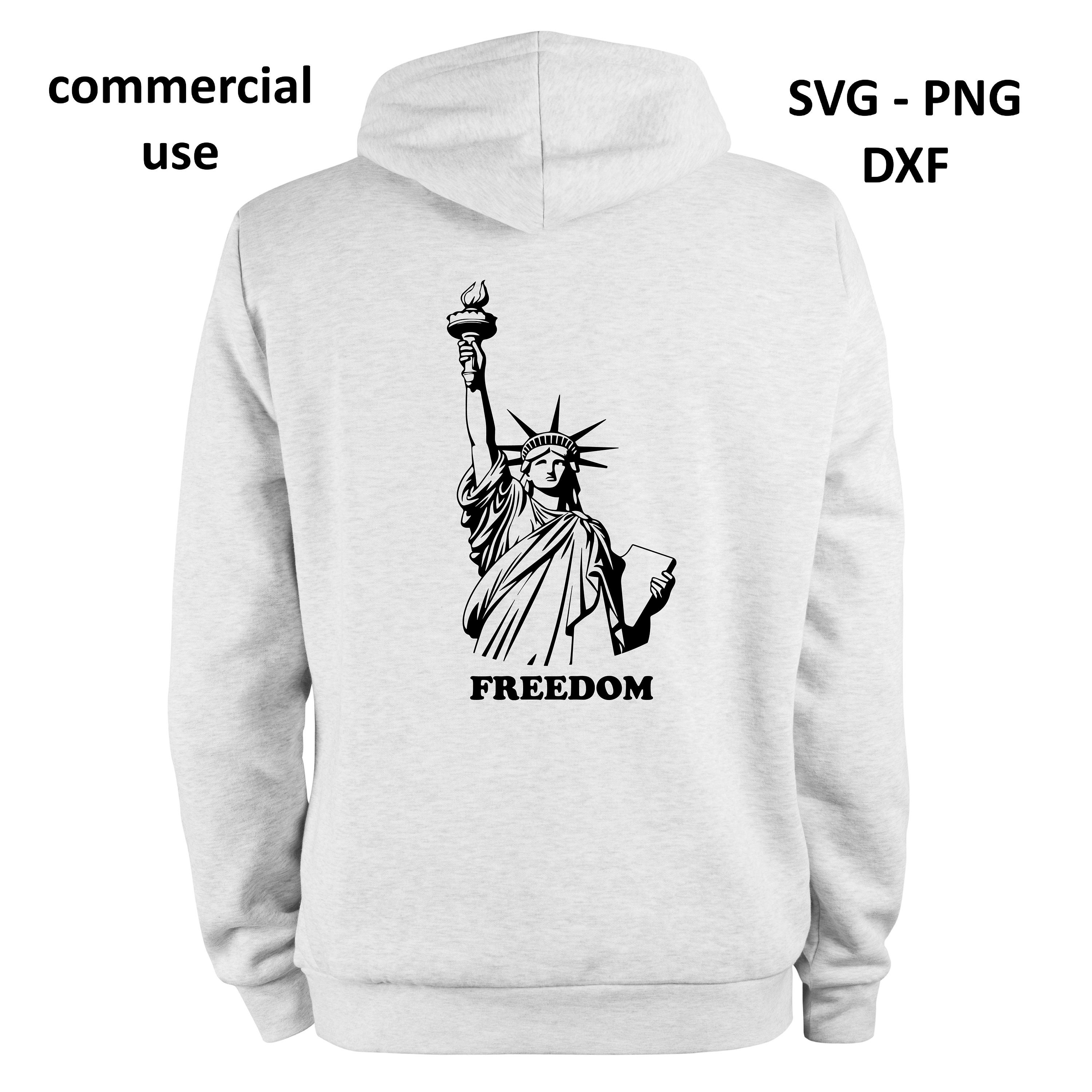Freedom Svg for Shirt Statue of Liberty Clipart Statue of - Etsy