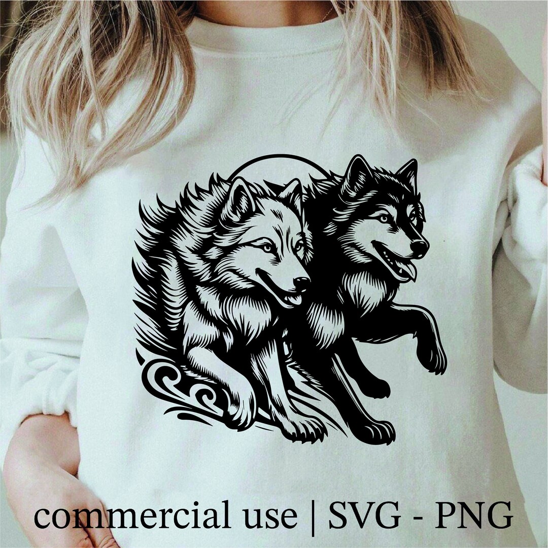 Wolf Svg Wolf Attack Png Cricut Wolf Png Wildlife Svg Wolf - Etsy