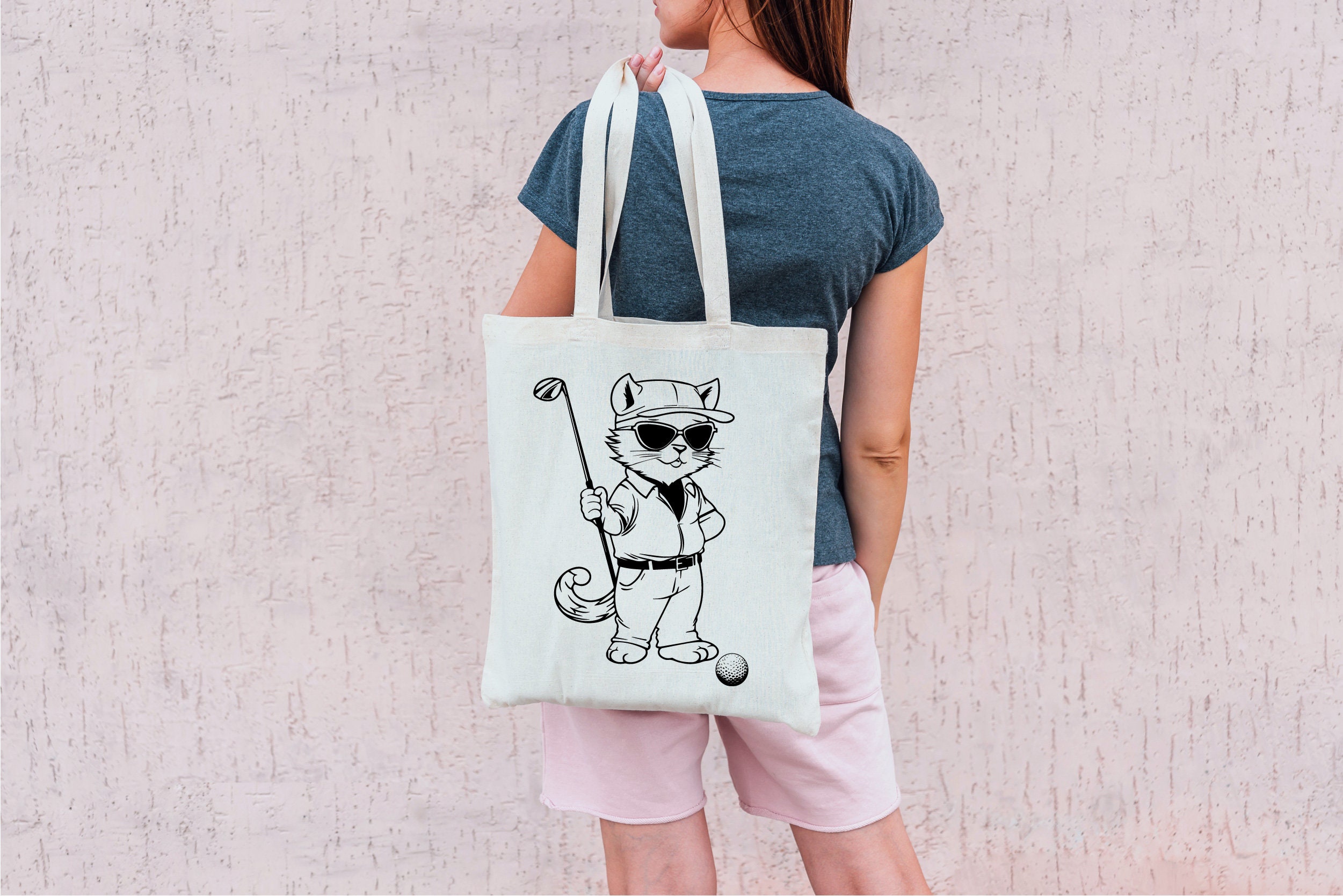 Cat Golfing Svg Cool Golfer Svg Golf Png Cool Cat Svg Golf - Etsy