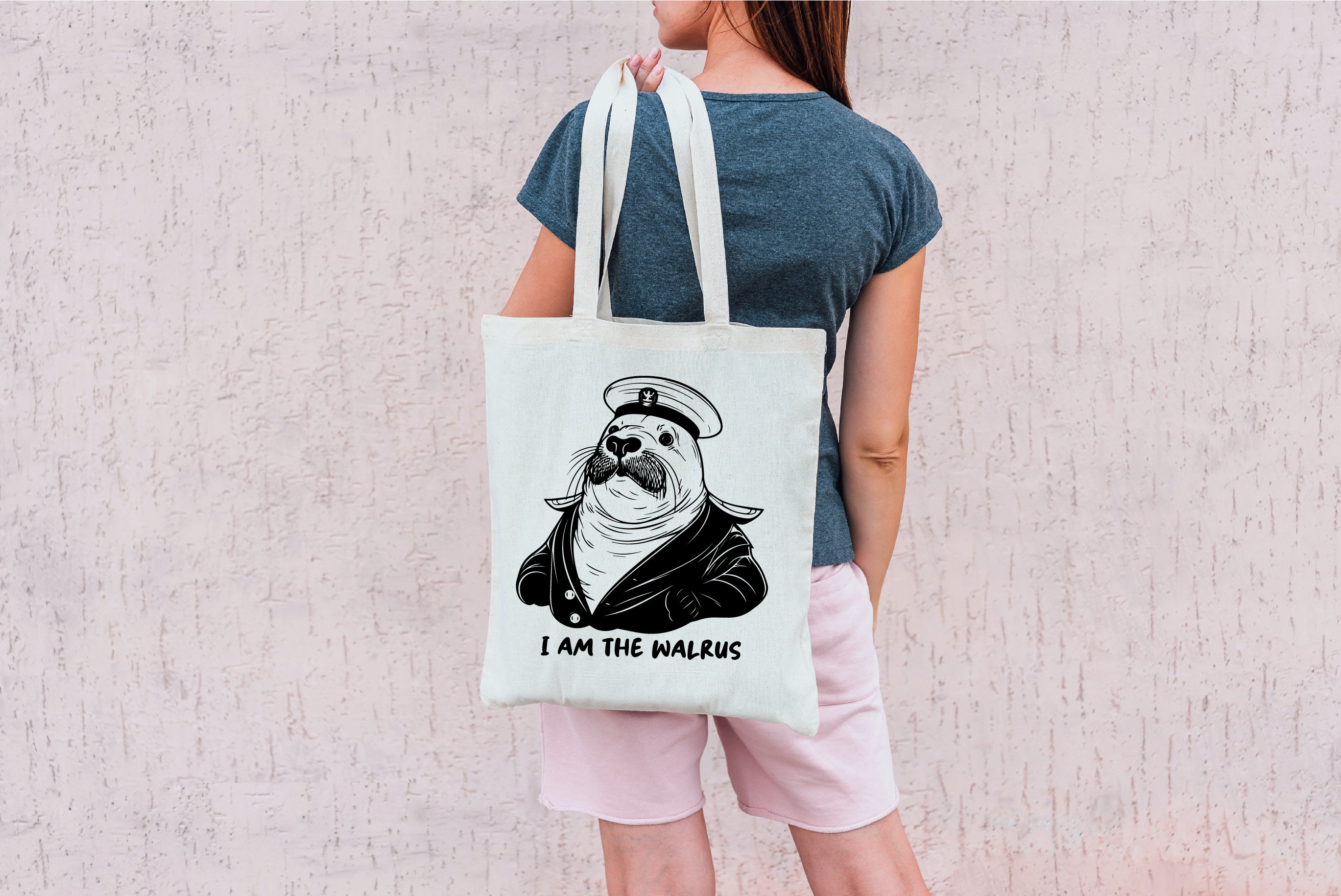 I Am the Walrus Svg, Captain Walrus Png, I Am the Walrus Clipart ...