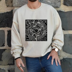 32 Labyrinth Bundle Svg, Labyrinth Monogram Svg Bundle, Circle ...