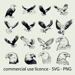 Bald Eagles Bundle Svg, Rustic Eagle Svg Bundle, American Eagle Svg ...