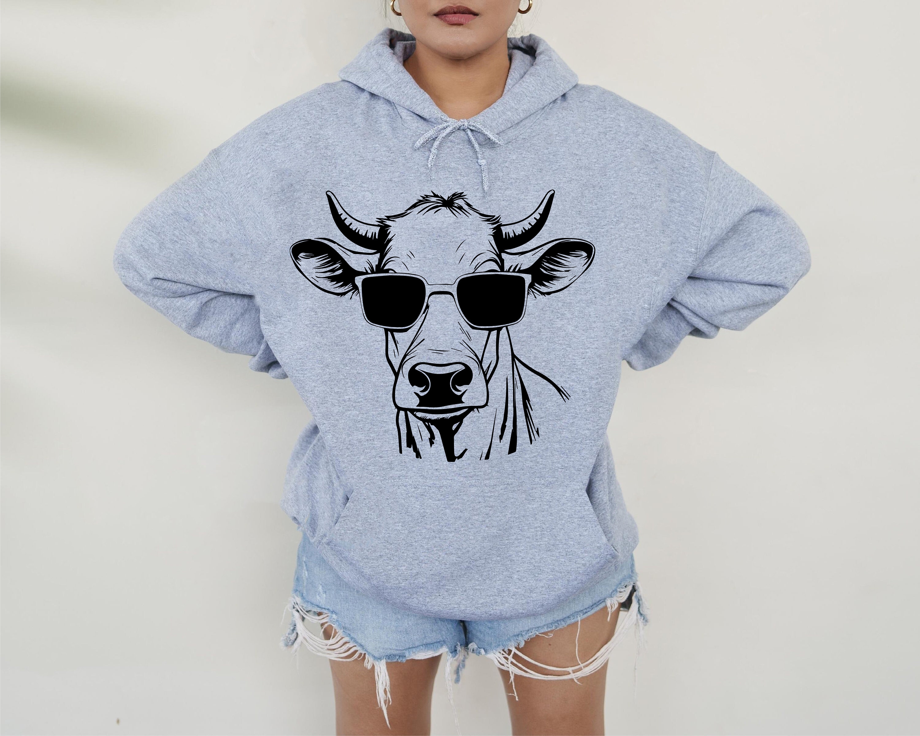 Cool Cow Svg Cool Cow Head and Sunglass Svg Funny Cow Svg - Etsy